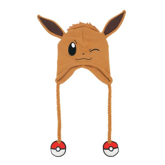Bioworld | Pokemon – Eevee Laplander With Pokeball Flat Pom Poms Bioworld
