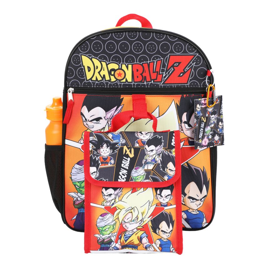 Bioworld | Dragon Ball Z Characters Chibi Collage Kids 16" Backpack and ...