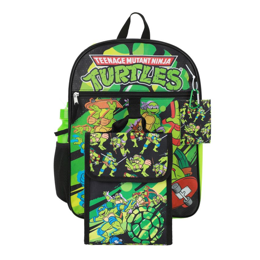 Bioworld | Teenage Mutant Ninja Turtles Skateboarding Kids 16" Backpack ...