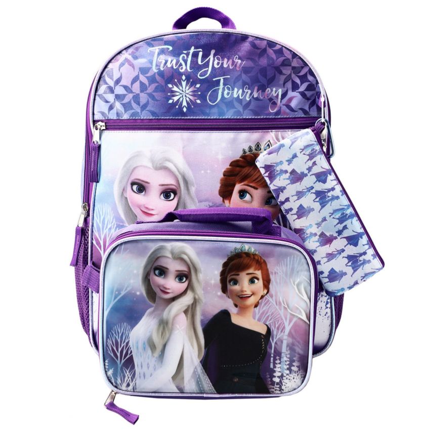 Bioworld | DISNEY -Frozen Elsa And Anna 4 Piece Backpack set Bioworld
