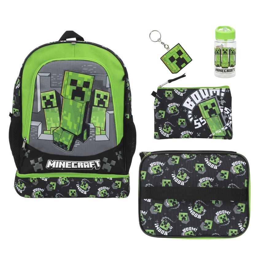 Bioworld | MINECRAFT - 5PC BACKPACKs Bioworld