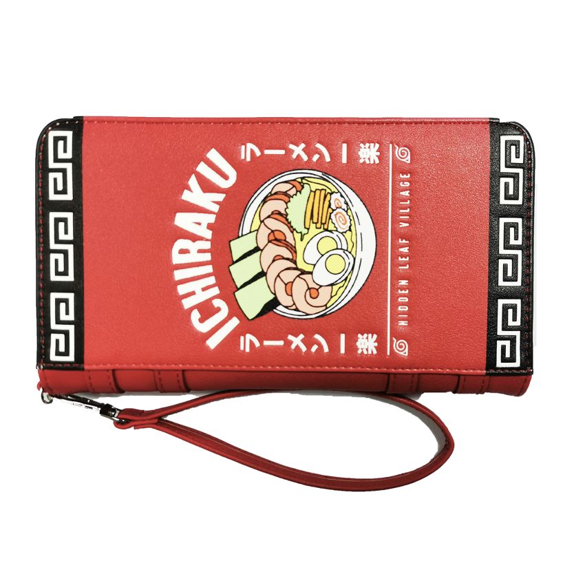Bioworld | Naruto Ichiraku Ramen Kanji Wallet Wristlet Purse Bioworld