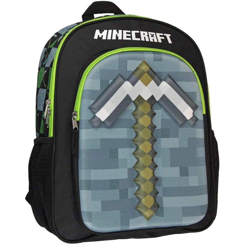 Bioworld | MINECRAFT - Kids 16inch Molded EVA Pick Axe Backpack Bioworld