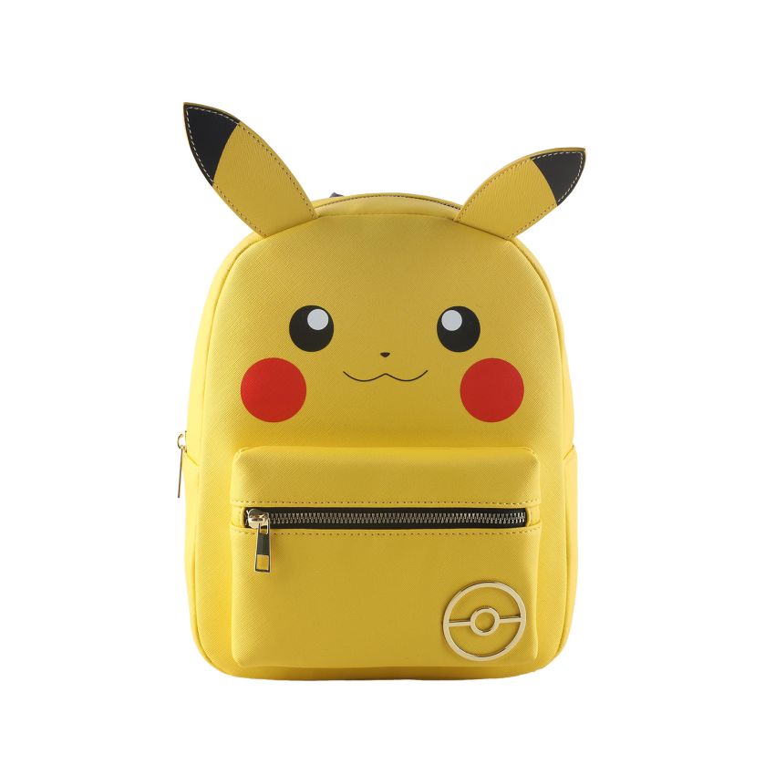 Bioworld | Pikachu Big Face Mini Backpack with Ears Bioworld