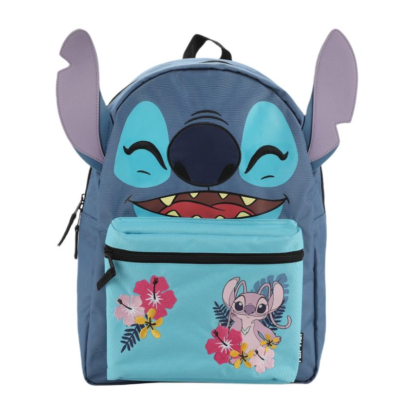 Bioworld | Lilo & Stitch Angel Reversible 16" Backpack with Ears Bioworld