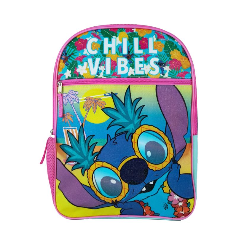 Bioworld | Lilo & Stitch Chill Vibes Kids 16" Backpack Bioworld