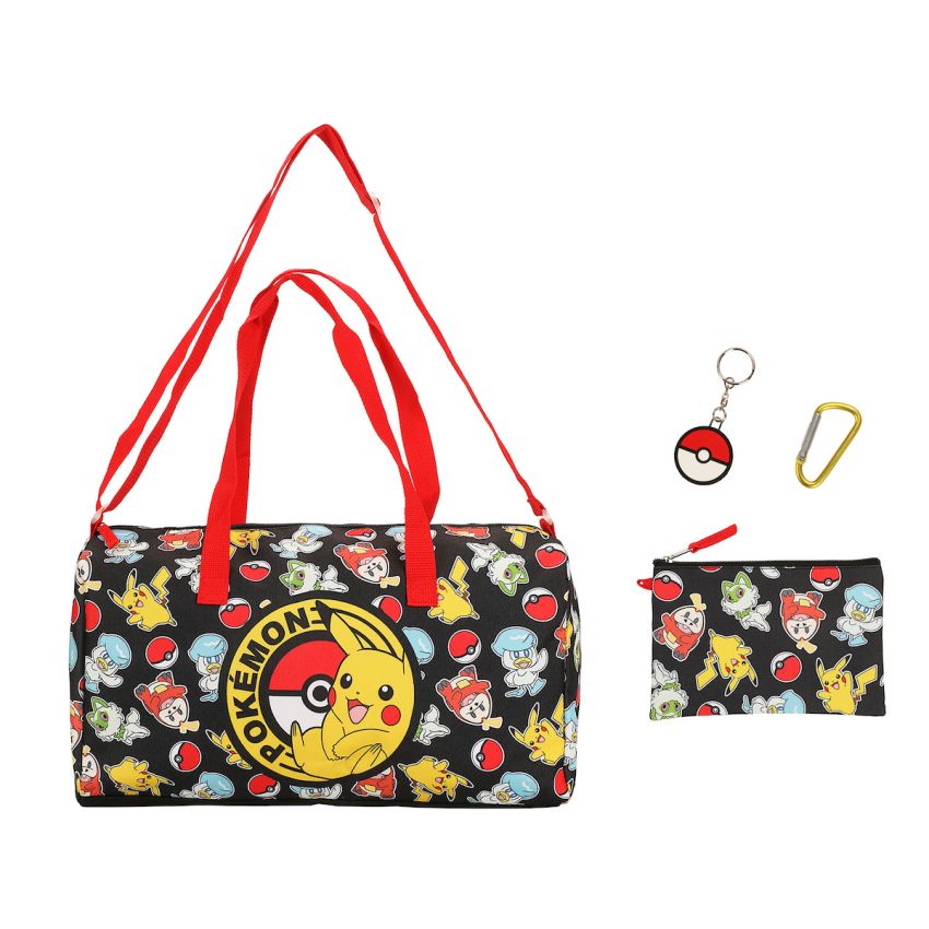 Bioworld | Pokemon – 5 Pc Duffle Bag Set Bioworld
