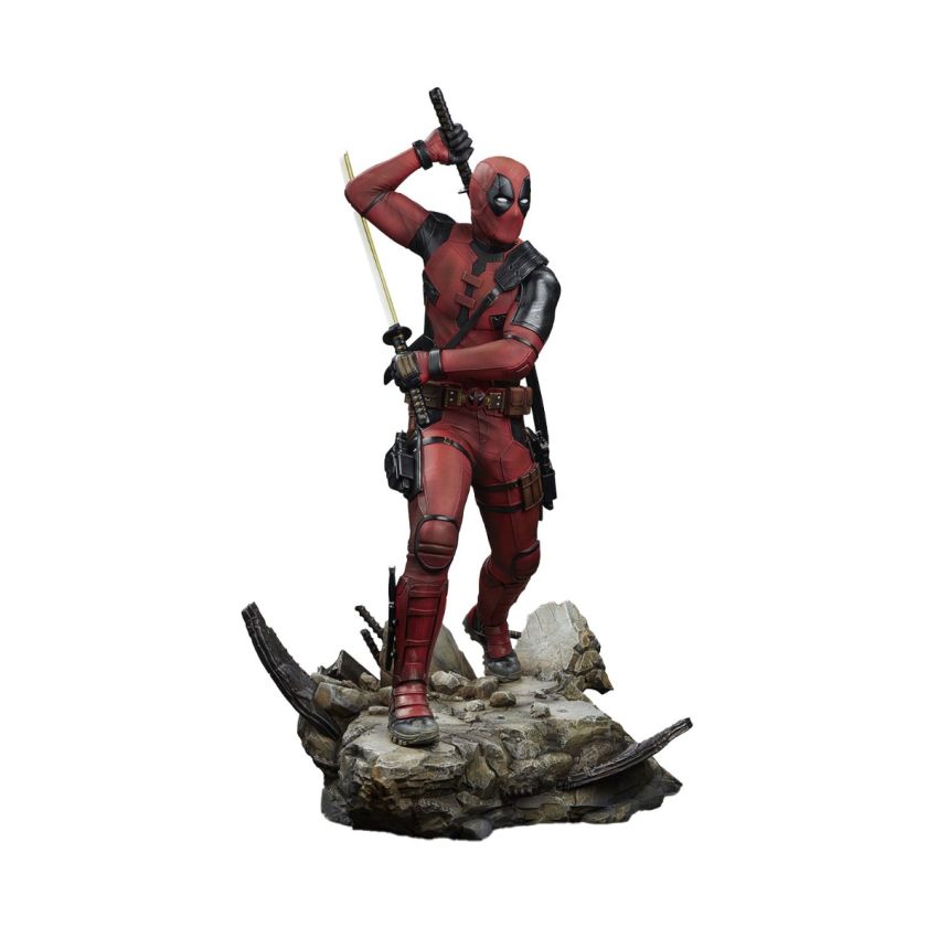 Bioworld | Iron Studios - Marvel - Deadpool - Legacy Replica Art Scale ...