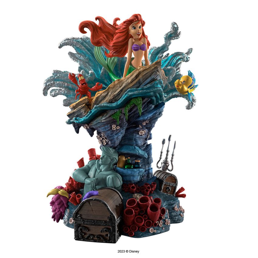 Bioworld | Little Mermaid Deluxe - Disney 100th - Art Scale 1/10 Bioworld