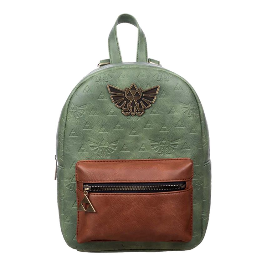 Bioworld | The Legend of Zelda Video Game Green and Brown Mini Backpack ...