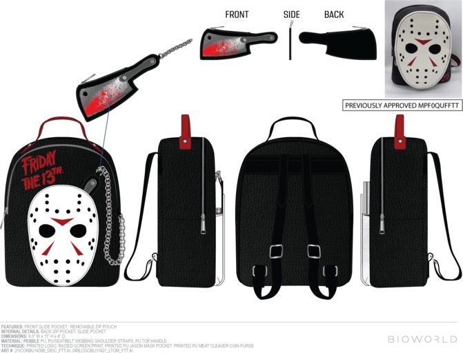 Bioworld | Friday The 13TH Jason Mini Backpack Bioworld