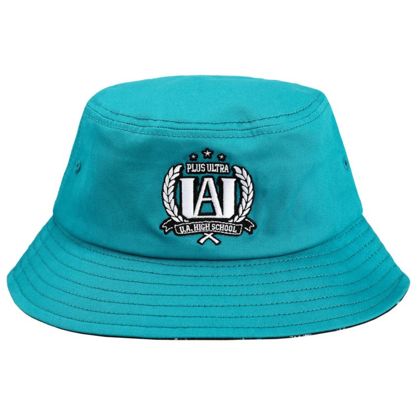 Bioworld | MHA - Logo Embroidery with Woven Label Sublimated Chibi ...