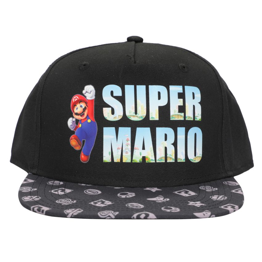 Bioworld | Super Mario Bros. Fist Up Kids Snapback Hat Bioworld