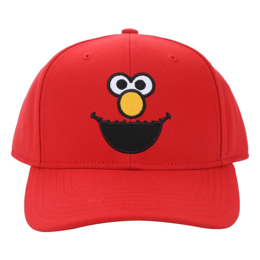 Bioworld | Sesame Street Elmo Big Face Snapback Hat Bioworld