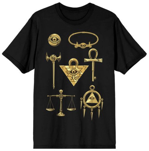 Bioworld | YU-GI-OH! - Millennium Items Tee PPK (S-1,M-2,L-2,XL-2,XXL-1 ...