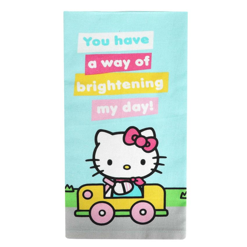 Bioworld | Hello Kitty Bright Day Dish Drying Towel Bioworld