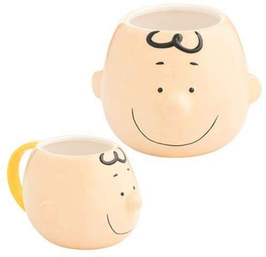 Bioworld | PEANUTS - Charlie Brown 20 oz Sculpted Ceramic Mug Bioworld