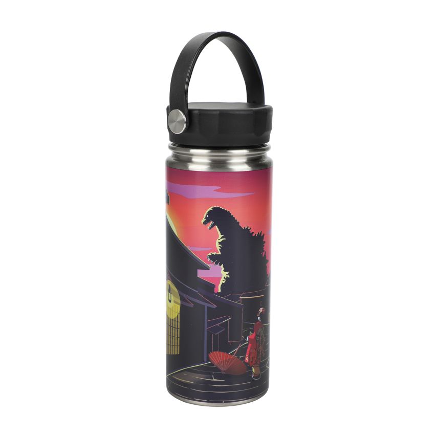 Bioworld | Godzilla Kimono Girl in the Village 17 Oz Stainless Steel ...