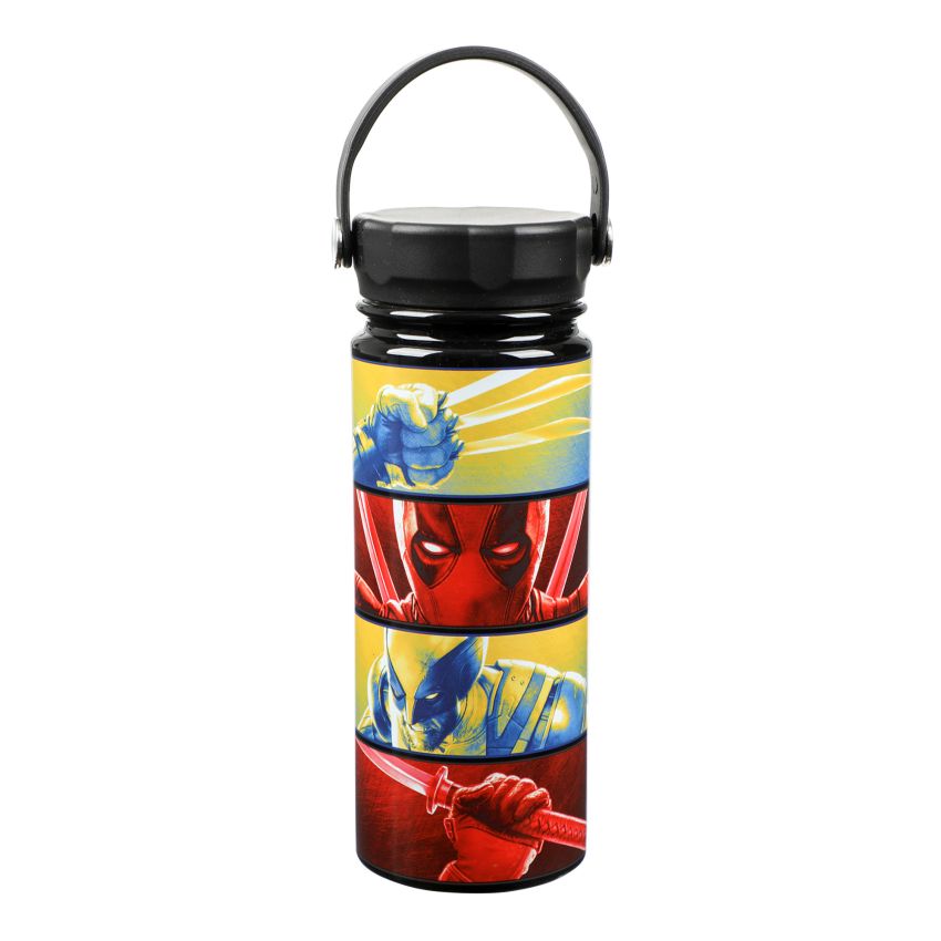 Bioworld | DEADPOOL - 3 – Deadpool & Wolverine 17 Oz Stainless Steel ...