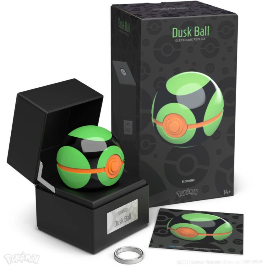 Bioworld | The Wand Company - Pokémon Die-Cast Dusk Ball Replica Bioworld