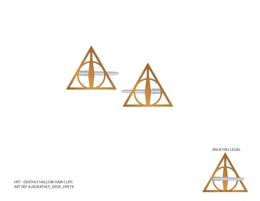 Bioworld | HARRY POTTER - Deathly Hallow Hair Clips Bioworld