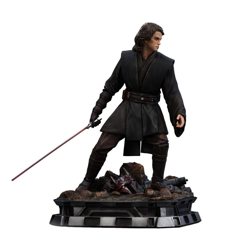 Bioworld | Iron Studios - Star Wars - Anakin Skywalker (Red Lightsaber ...
